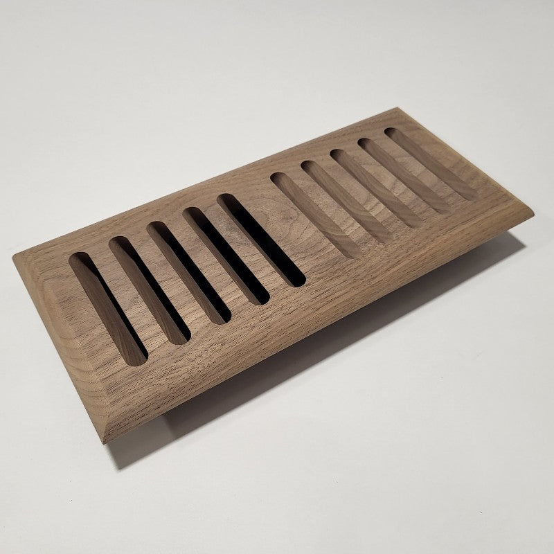 Original Style Walnut Floor Register - Self Rim 4"x10" – Integrity ...